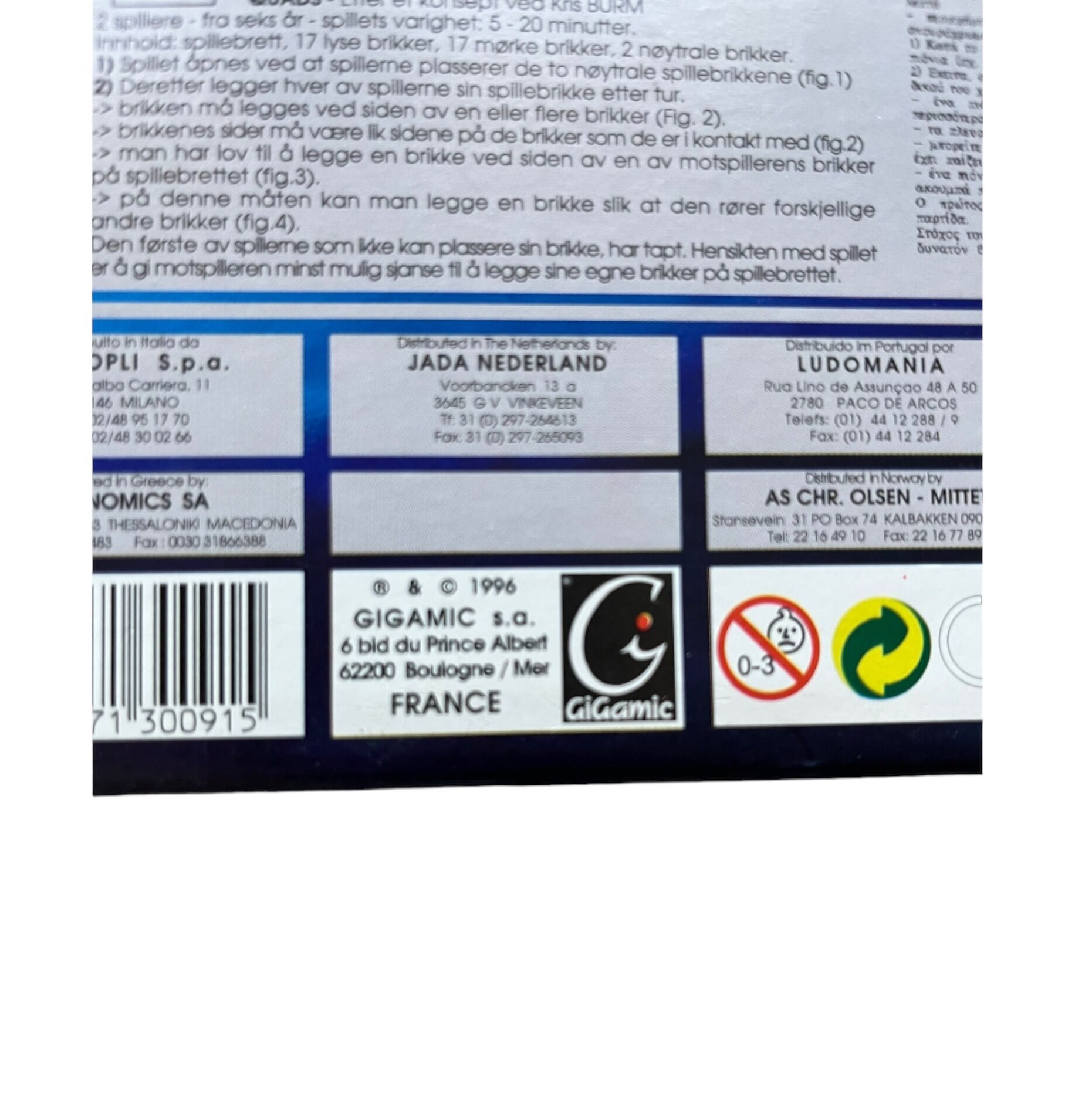 Quads Strategy Game, Gigamic Quad Game, Vintage Game,90s - Etsy