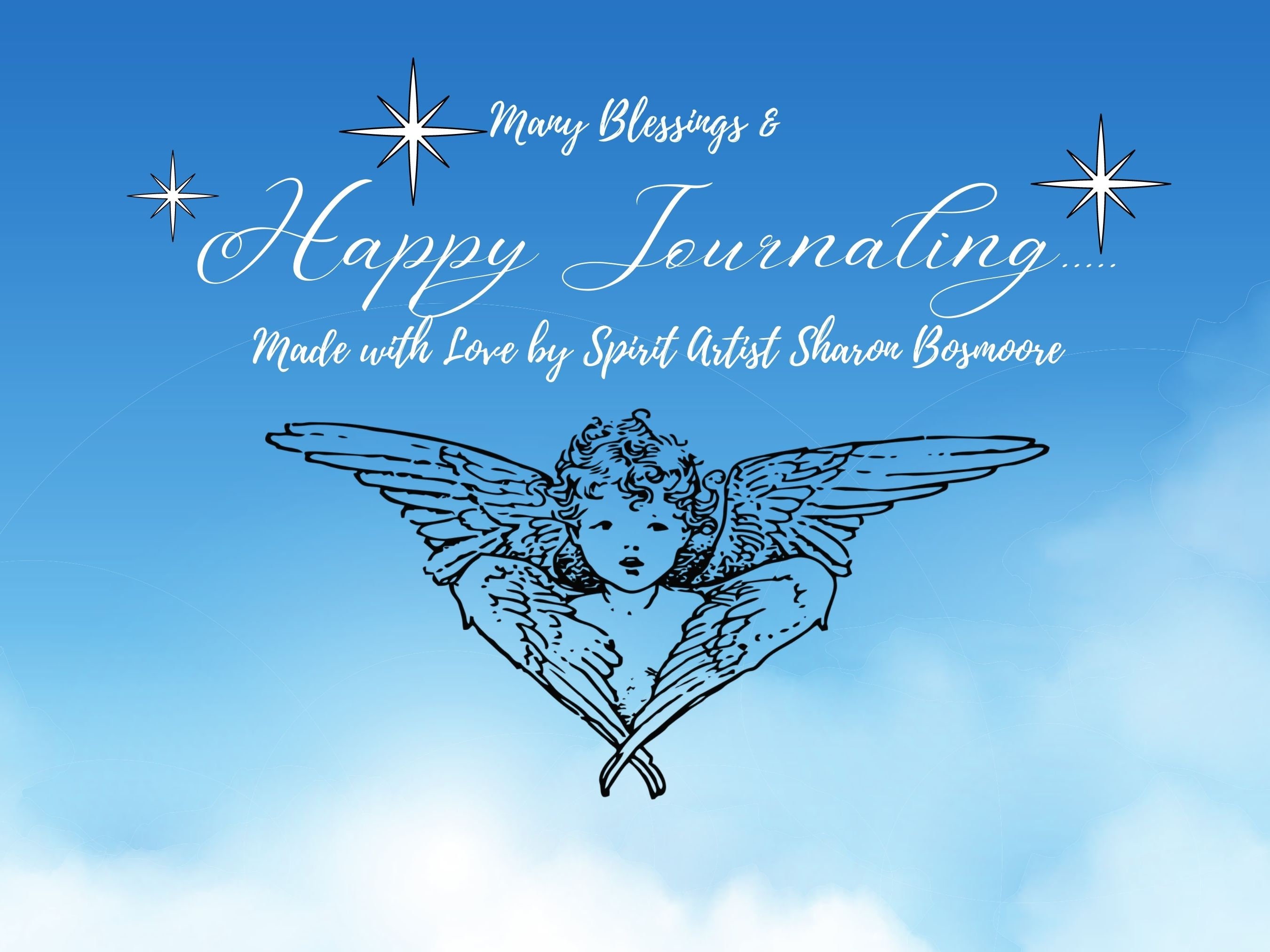 Printable Oracle Card Journal Pages for Angel Card Readings & More ...