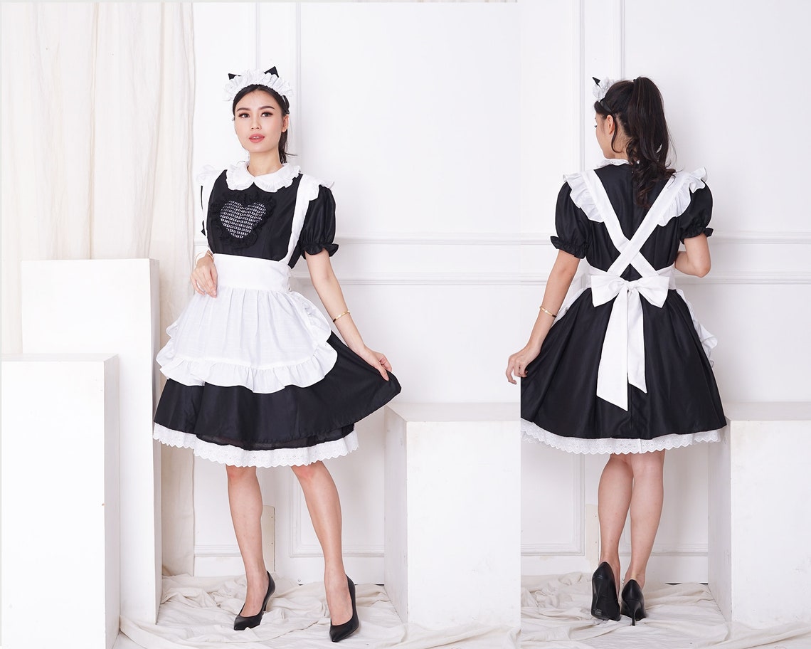 Apron Sewing Pattern Cottagecore Maid Cosplay Kawaii Lolita Fashion ... Apron Sewing Pattern Cottagecore Maid Cosplay Kawaii Lolita Fashion ...