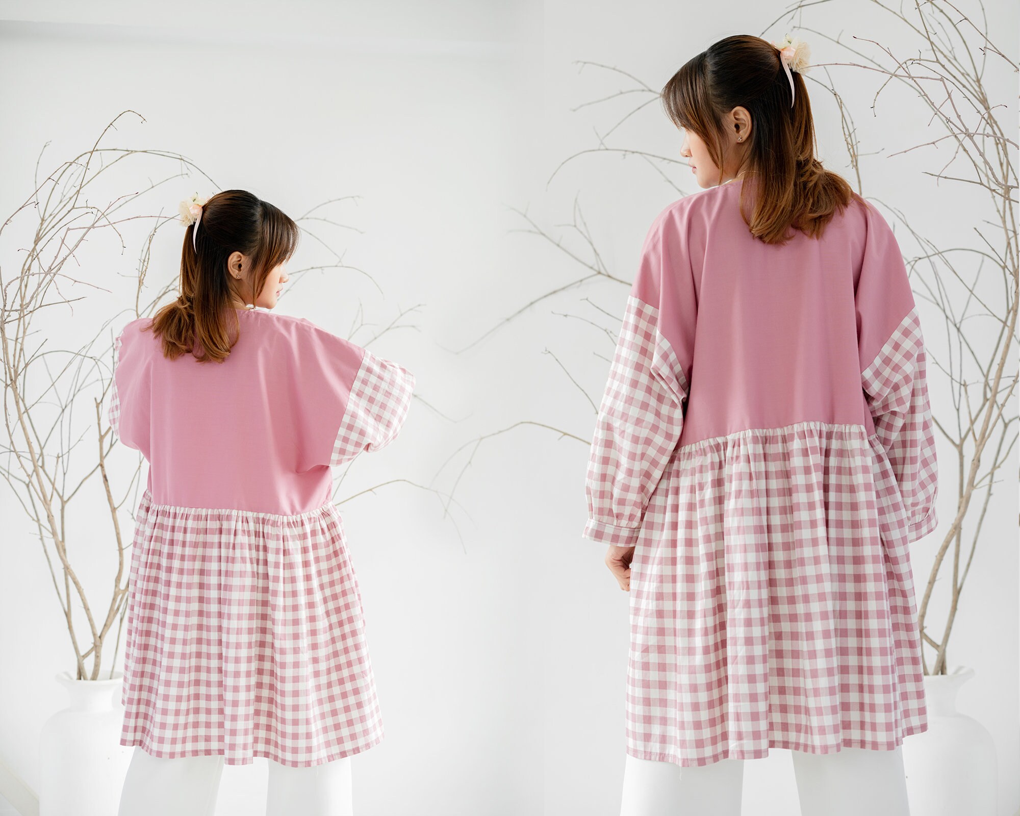 Oversize Wrap Dress Tunic Zero Waste Pattern DIY Printable PDF Digital Download Kimono Style - Etsy