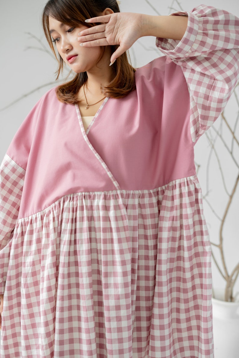 Oversize Wrap Dress Tunic Zero Waste Pattern DIY Printable PDF - Etsy
