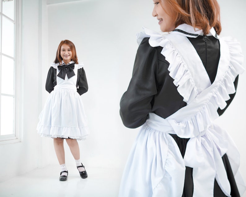 Ruffle Apron Sewing Pattern: Cottagecore Maid Cosplay (PDF Digital ...