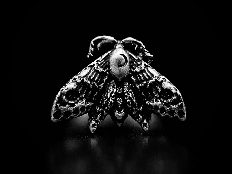 Chunky Moth Ring Adjustable Bug Ring Insect Jewellery - Etsy UK