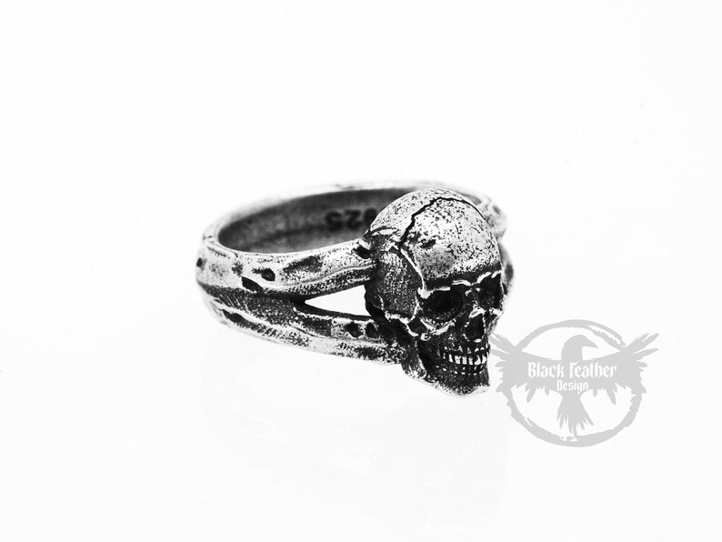 Small Skull Ring Gothic Skull Ring Skull Ring Men Skul - Etsy