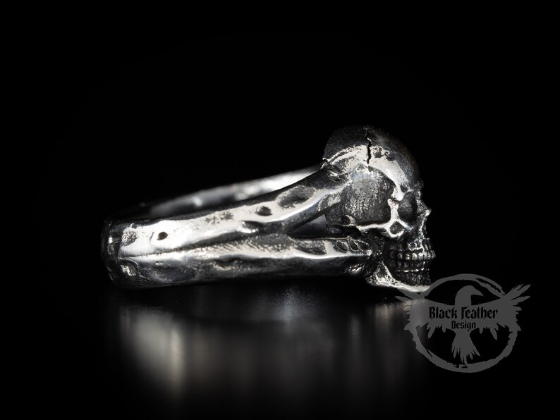 Small Skull Ring Gothic Skull Ring Skull Ring Men Skul - Etsy