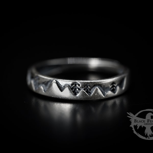 Mountain Ring - Etsy
