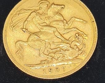 Edward Gold Coin - Etsy