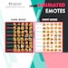40 Animated Nugget Emotes Pack, Mega Cute Fried Chicken Steer, Wiggle ...