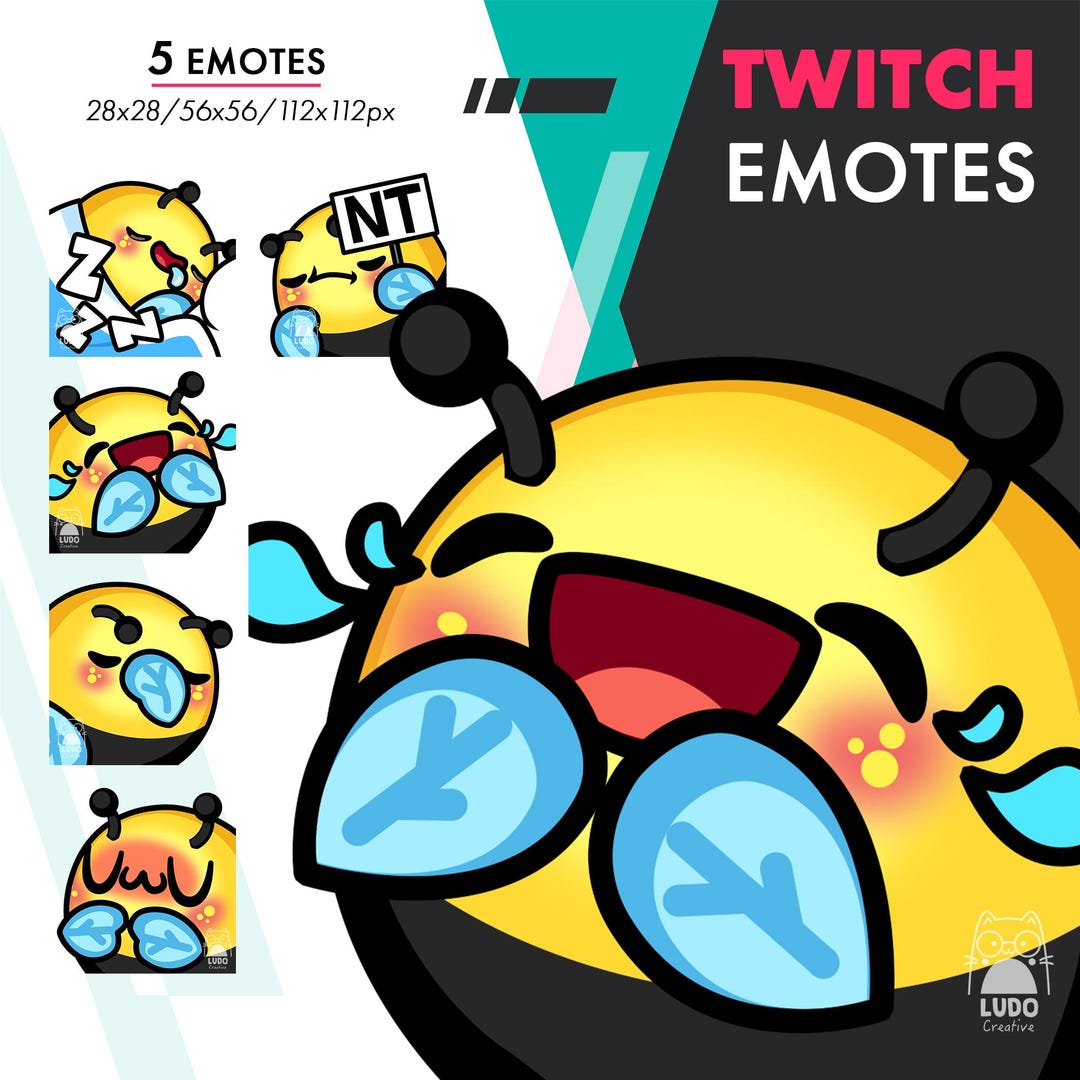 Bee Emote Pack 4, 5 Cute Wasp Laugh, Facepalm, NT Still Emotes Bundle ...