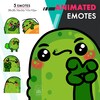 Animated Pickle Emotes Pack, 10 Cute Gherkin Wiggle, Aim, Bonk Emote ...