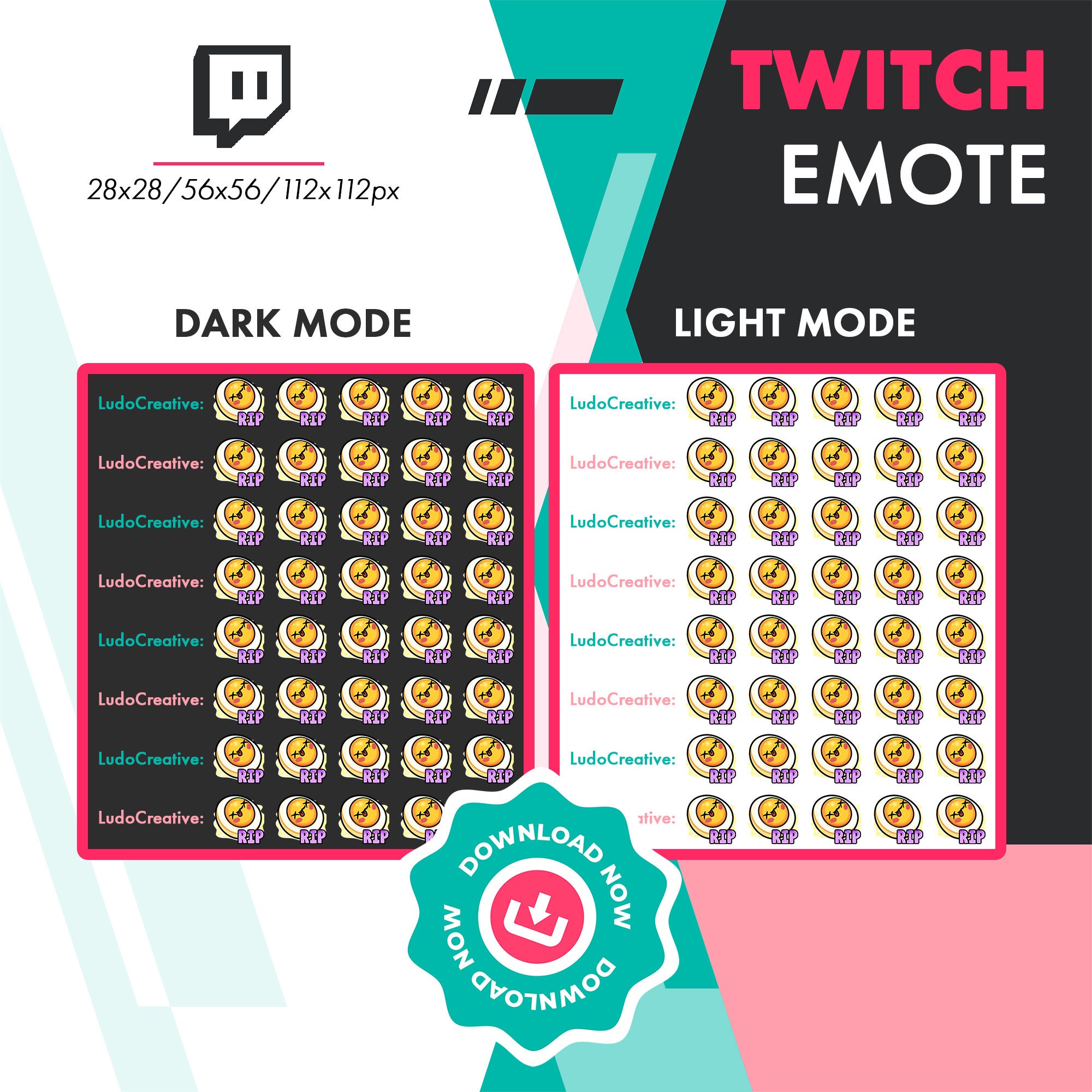 Twitch Egg Emote Cute Boiled Egg Rip Emote for Twitch - Etsy