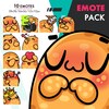 Mega Animated Potato Emotes Pack, 20 Cute Potato Steer, Bobble, Aim ...