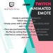 Twitch Animated Cat Emote Cute Chibi Cat Roll Emote for Twitch Youtube ...