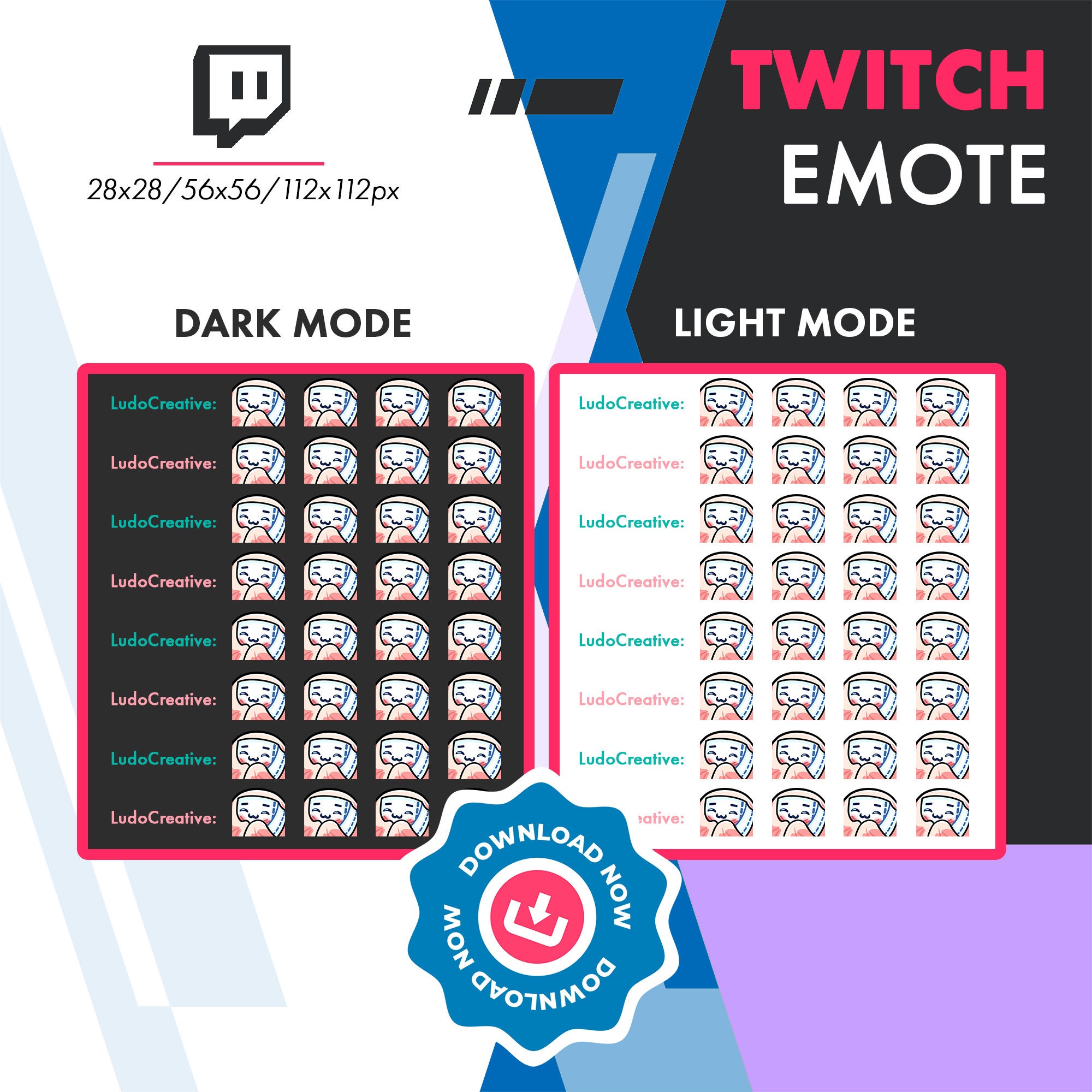 Twitch Toilet Paper Emote Funny Cute Knife Emote for Twitch - Etsy