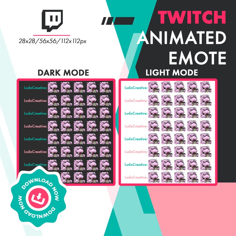 Animated Emote Hippo Take Note Emote for Twitch Youtube - Etsy