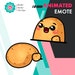 Animated Potato Headbang Emote, Cute Potato Head Slam Emote for Twitch ...