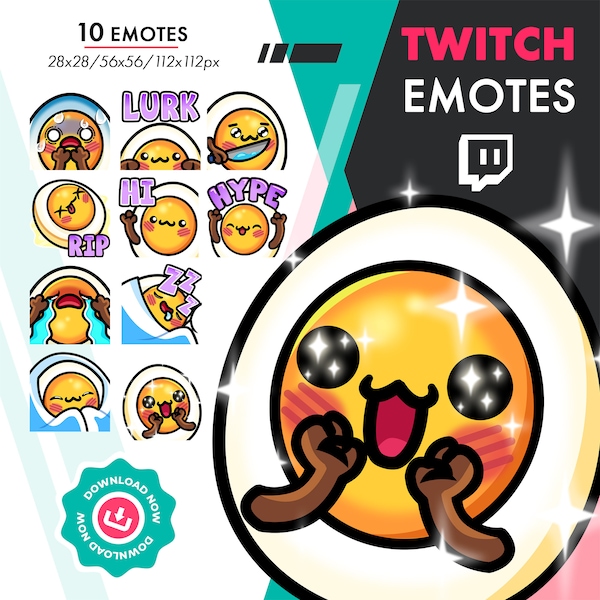 Cute Princess Daisy Emotes / Emojis for Twitch Streamers, Youtubers ...