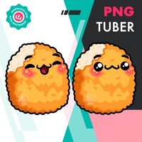 Pngtuber - Chicken Nugget | Chibi | Cute | Kawaii | Twitch | Youtube ...