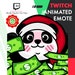 Animated Pickle Eyebrows Emote, Cute Gherkin Face Emote for Twitch ...