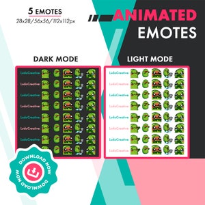 Animated Pickle Emotes Pack 6, 5 Cute Pickle Clean, Shy, Laugh Emote ...