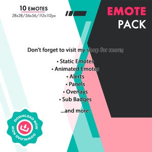 Chicken Emote Bundle, 10 Cute Twitch Chicken Uwu, Ban, Heart Emote Set ...