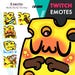 Animated Pickle Eyebrows Emote, Cute Gherkin Face Emote for Twitch ...