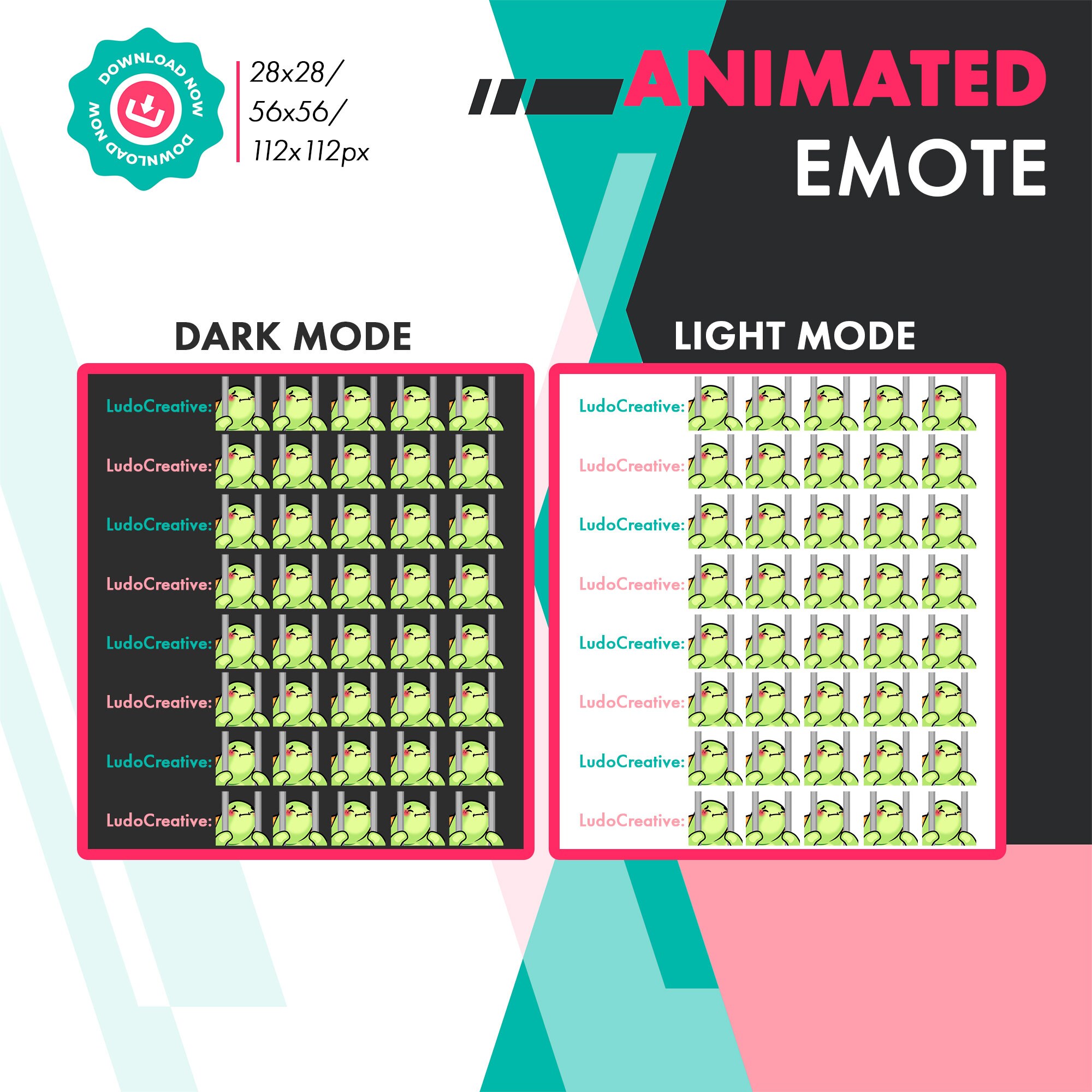 Animated Jail Emote, Cute Turtle Prison Emote for Twitch Youtube ...