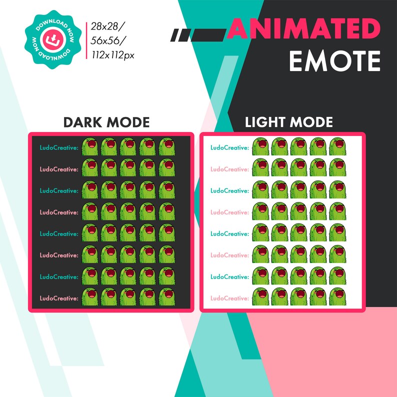 Animated Pop Emote, Cute Pickle Pop Emote for Twitch Streamers - Etsy