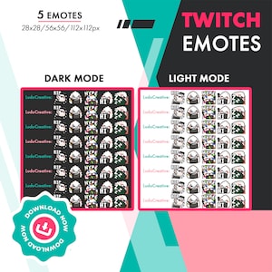 Twitch Onigiri Emote Pack, Cute 5 Food Hi, Hype, Rip Emote Set for ...