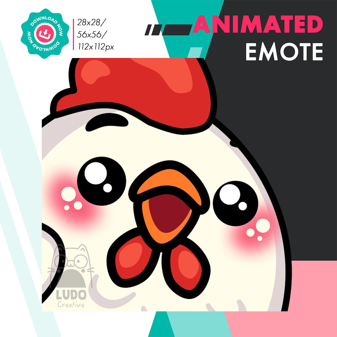 Animated Chicken Brows Emote, Animated Eyebrows Emote for Twitch ...
