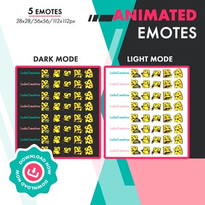 Animated Cheese Emotes Pack, 5 Cute Cheddar Slice Wiggle, Steer, Dance ...