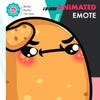 Animated Toast Emotes Pack, 5 Cute Bread and Butter Wiggle, Steer ...