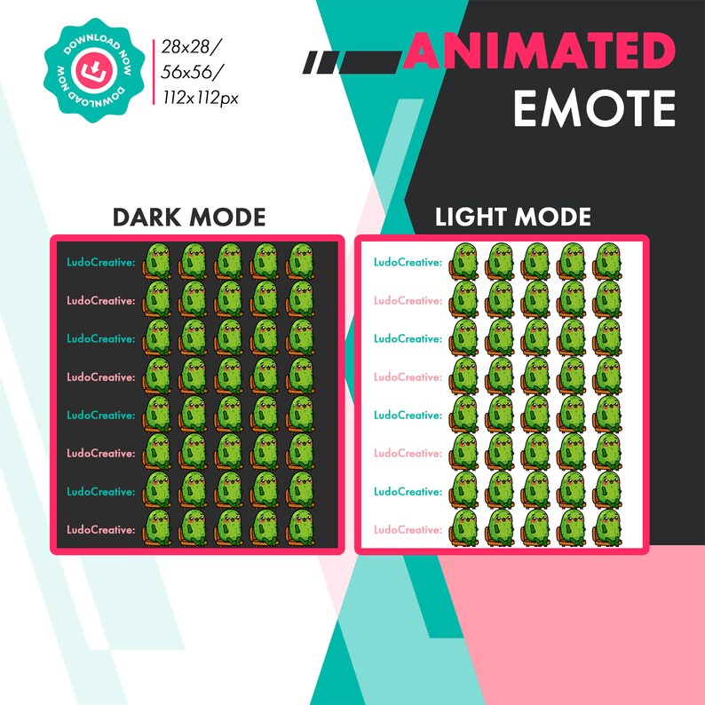 Animated Pickle Sit Emote, Cute Gherkin Rest Emote for Twitch Youtube ...