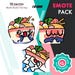 Ramen Emote Pack, 10 Cute Noodle Hi, Rip, WOW Emote Set for Twitch ...