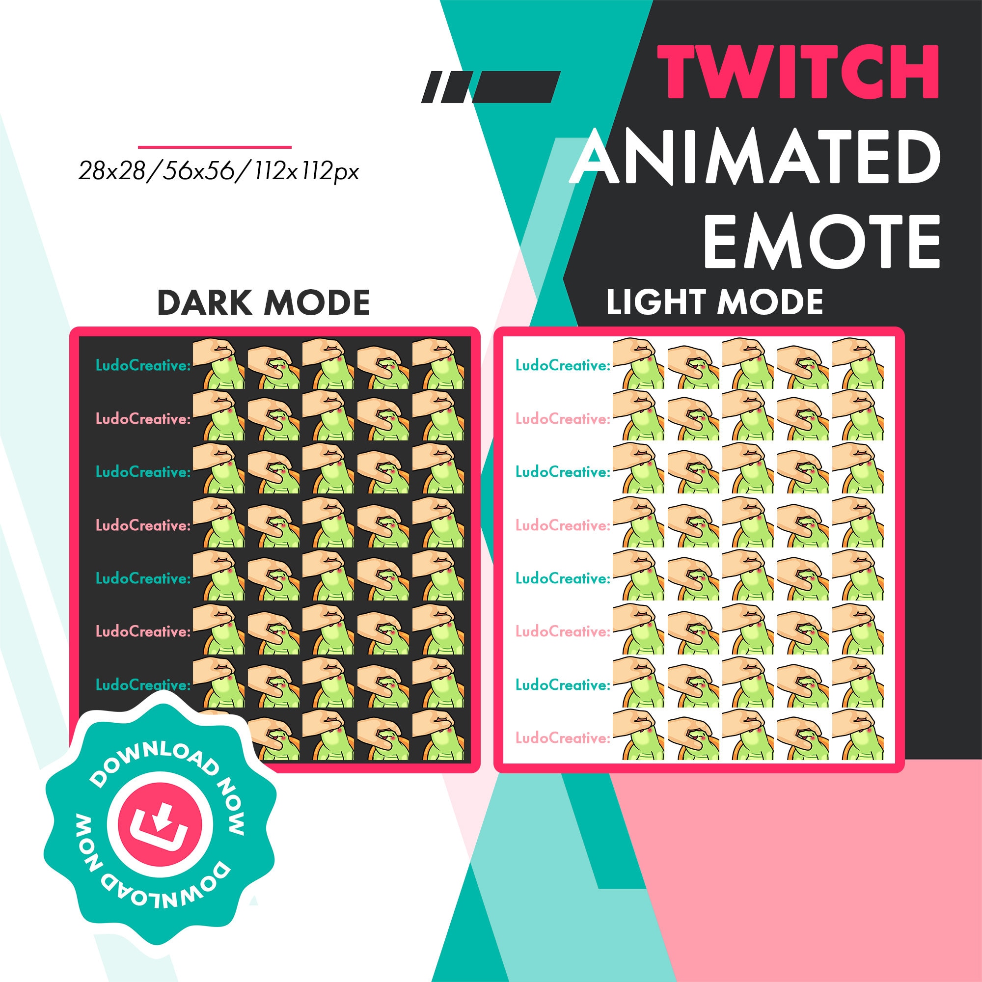 Animated Turtle Pet Emote, Animated Tortoise Emote for Twitch Streamers ...