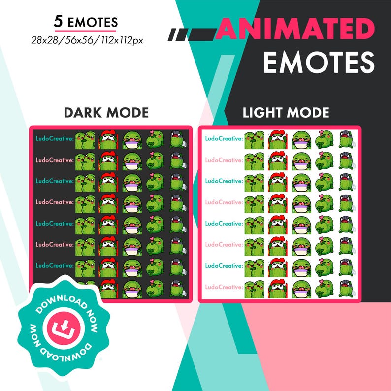 Animated Pickle Emotes Pack 17, 5 Cute Pickle Hug, Kiss, Eating Emote ...