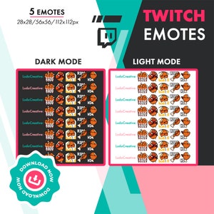 Twitch Fried Chicken Emote Pack, Cute 5 Chicken Thigh Emote Set for ...
