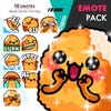 Animated Chicken Nugget Birthday Cake Emote, Cute Fried Chicken ...