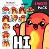 Animated French Fries Emotes Pack, 5 Cute Potato Chips Dance, Lick, POP ...