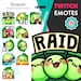 Animated Toast Emotes Pack, 5 Cute Bread and Butter Wiggle, Steer ...