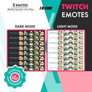 Garlic Emote Pack, Cute 5 Garlic GG, Hi, Rip Emote Set for Twitch ...