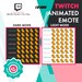 Twitch Animated Cat Emote Cute Chibi Cat Roll Emote for Twitch Youtube ...