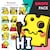 Animated Pickle Eyebrows Emote, Cute Gherkin Face Emote for Twitch ...