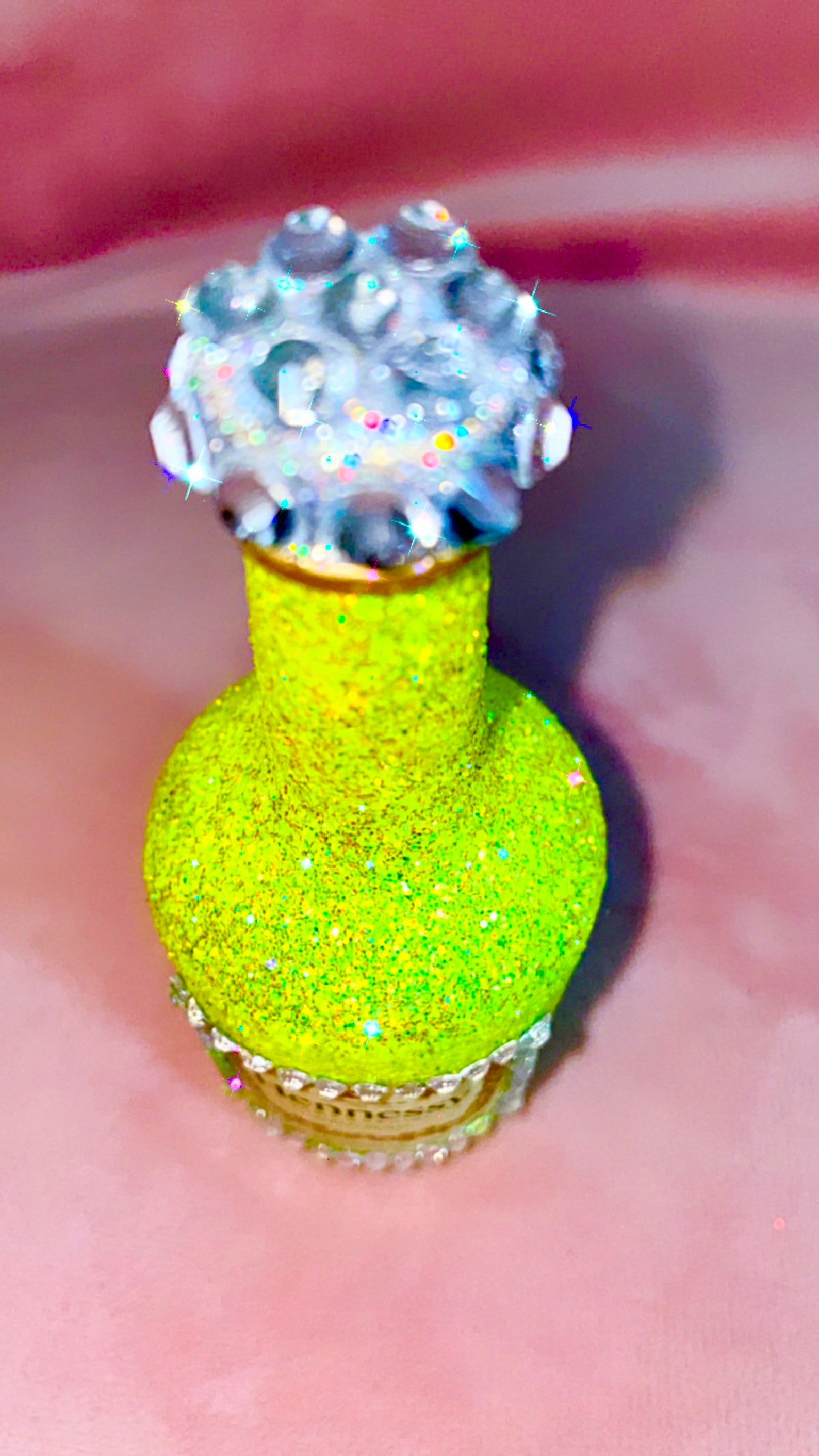 Henny Bedazzled Mini Bottle Each Sold Separately With One Etsy