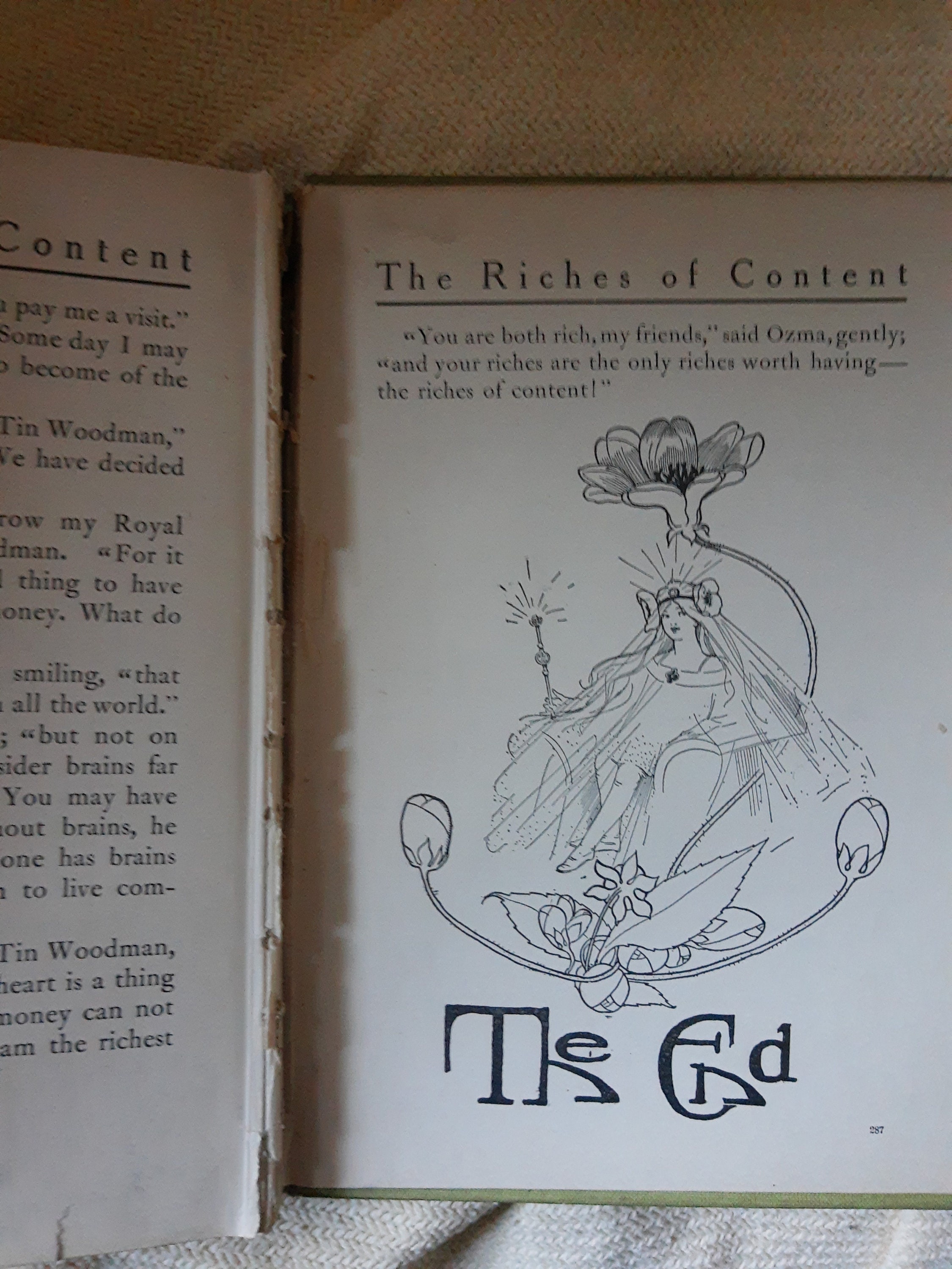 The Marvelous Land of Oz 1st Edition, 1st State Reilly & Britton 1904 L ...