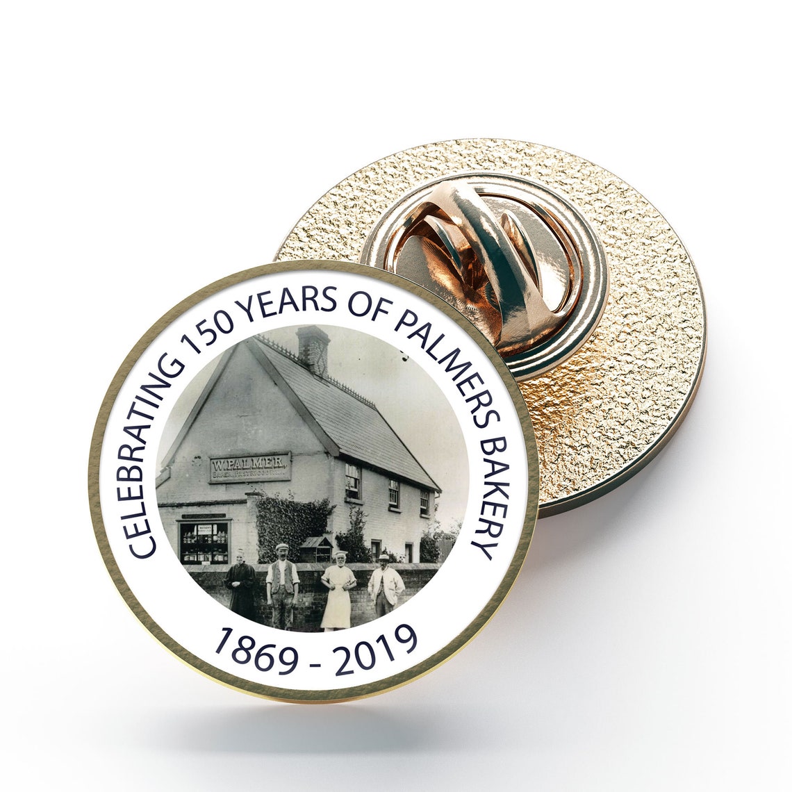 25mm Custom Metal Lapel Pin Badge Personalised With Your Etsy Uk