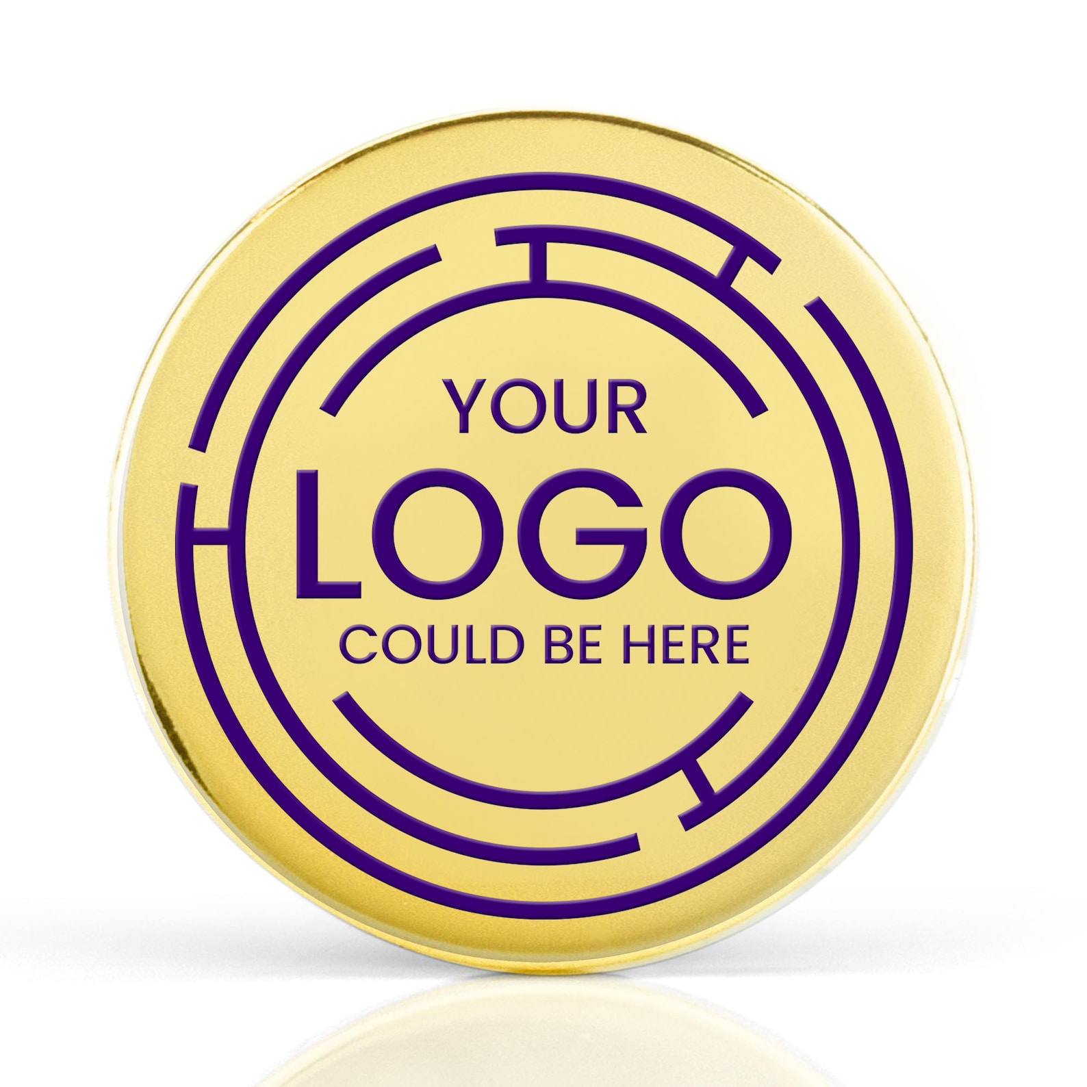 Custom 25mm Metal Pin Badge, Personalized Logo Design - Etsy
