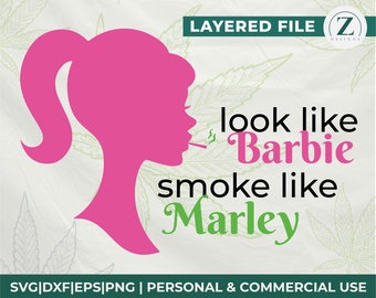 Barbie Svg File | Etsy