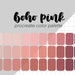 Red Procreate Color Palette 30 Colors Swatches iPad Lettering Procreate ...