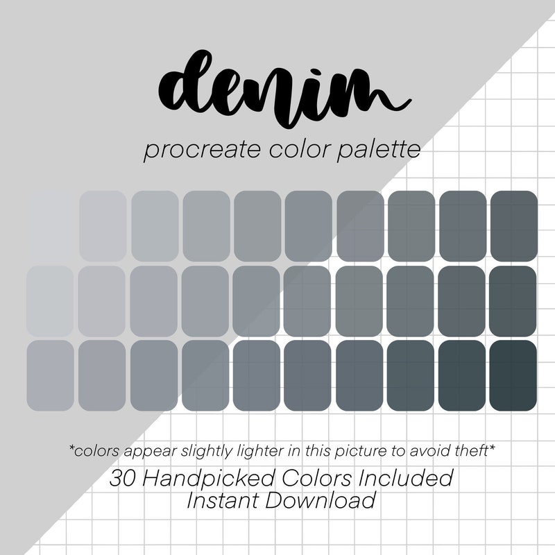 Denim Swatches - Etsy